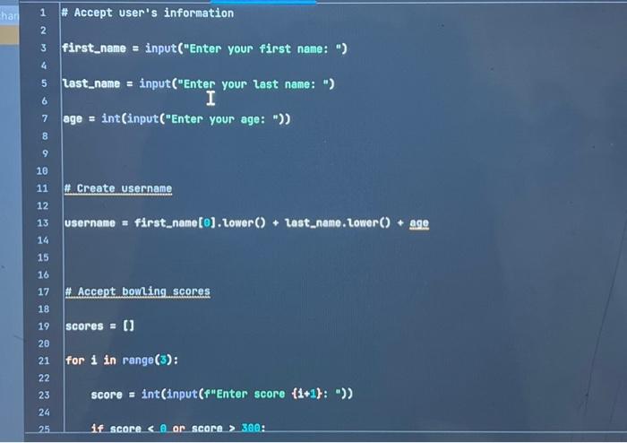 Solved without using global variablerefactor the program by | Chegg.com