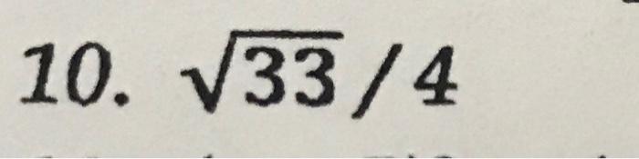 Solved 10. What is the radius of a circle with the equation | Chegg.com