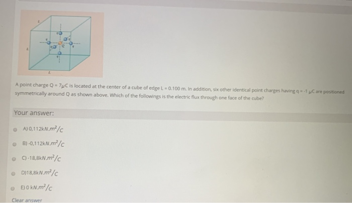 Solved A point charge Q - 7C is located at the center of a | Chegg.com