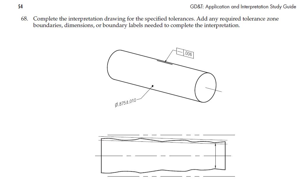 Complete the interpretation drawing for the specified | Chegg.com