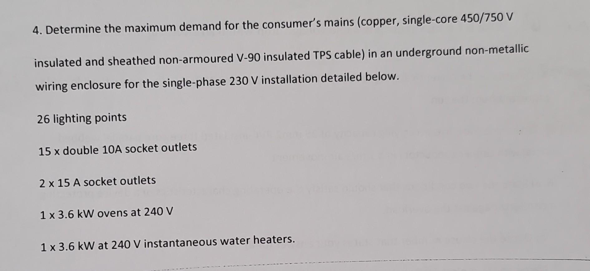 Solved 4. Determine the maximum demand for the consumer's | Chegg.com
