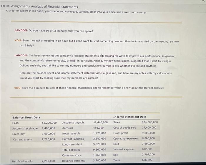 Solved LANDON: 1 see what 1 did wrong in my | Chegg.com
