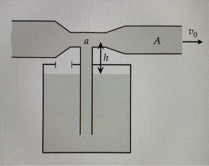 Solved What is the water pressure in the constriction? | Chegg.com