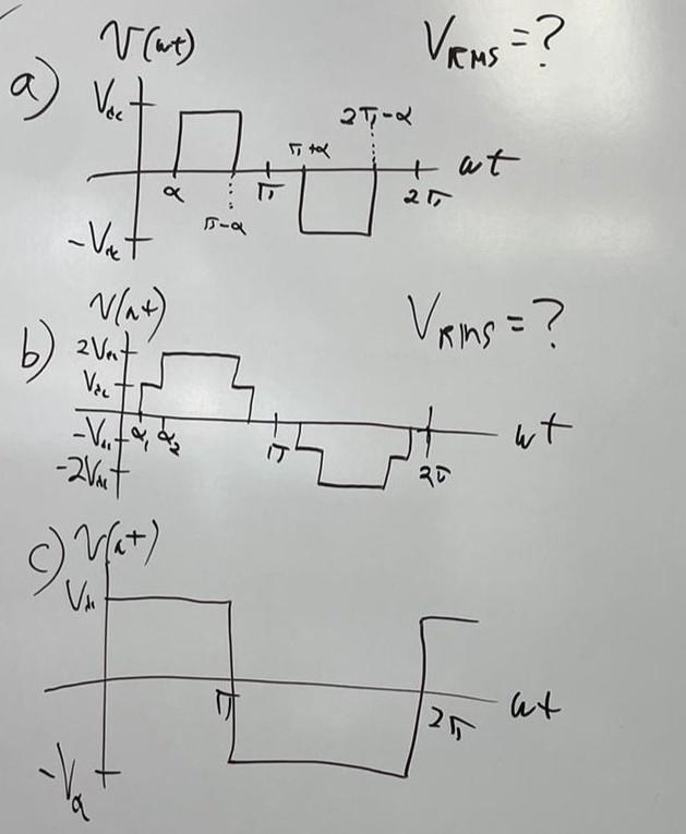 Solved Develop the integral of the value of the RMS output | Chegg.com