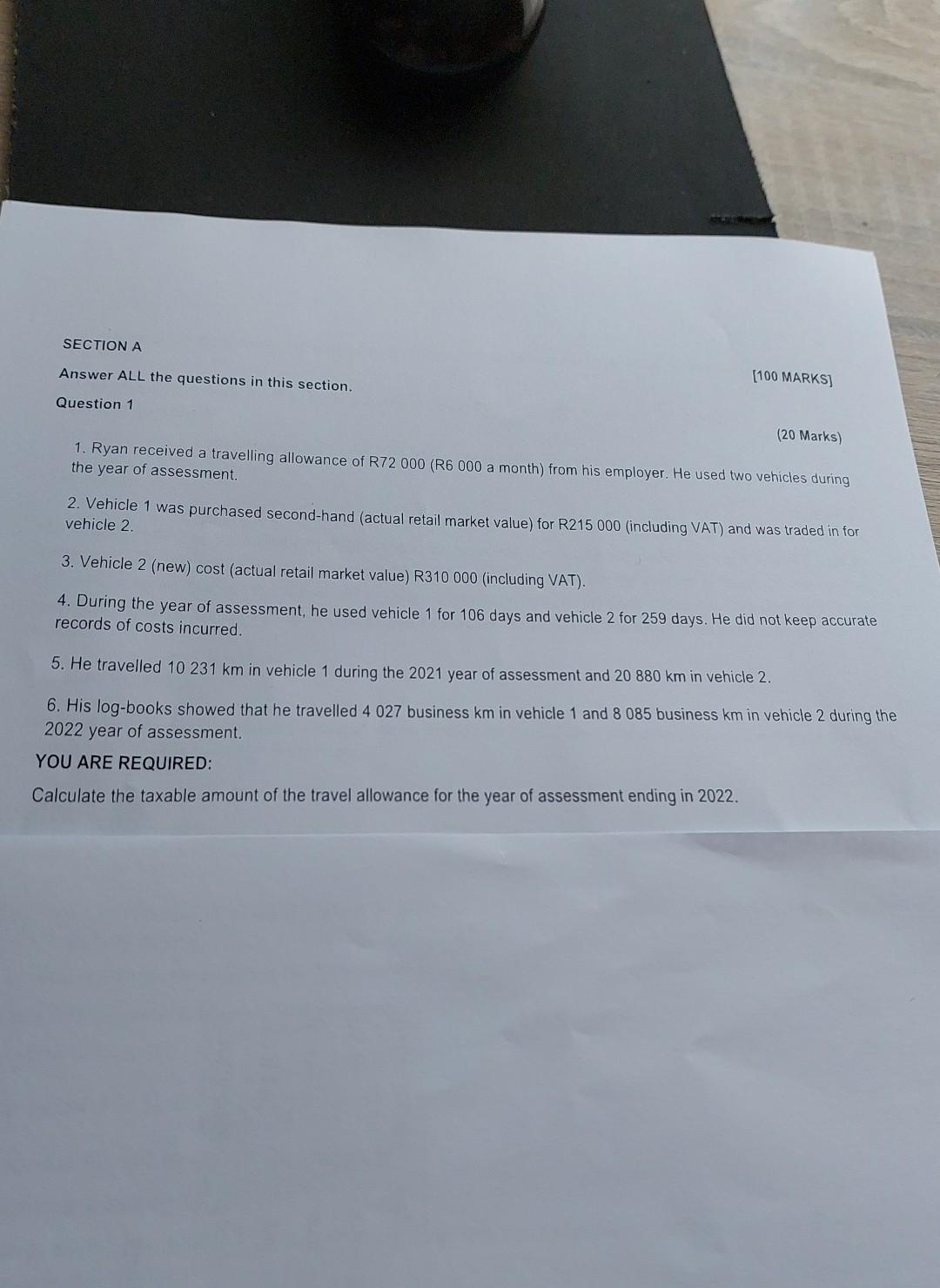 Solved SECTION A Answer ALL the questions in this section. | Chegg.com