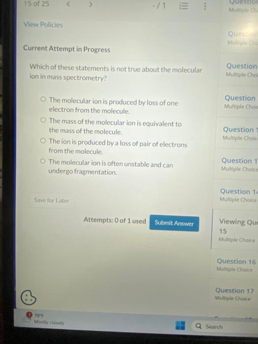 Solved Current Attempt in Progress Which of these statements | Chegg.com