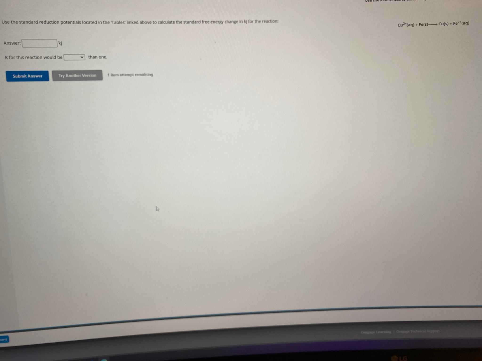 Solved Use the standard reduction potentials located in the | Chegg.com