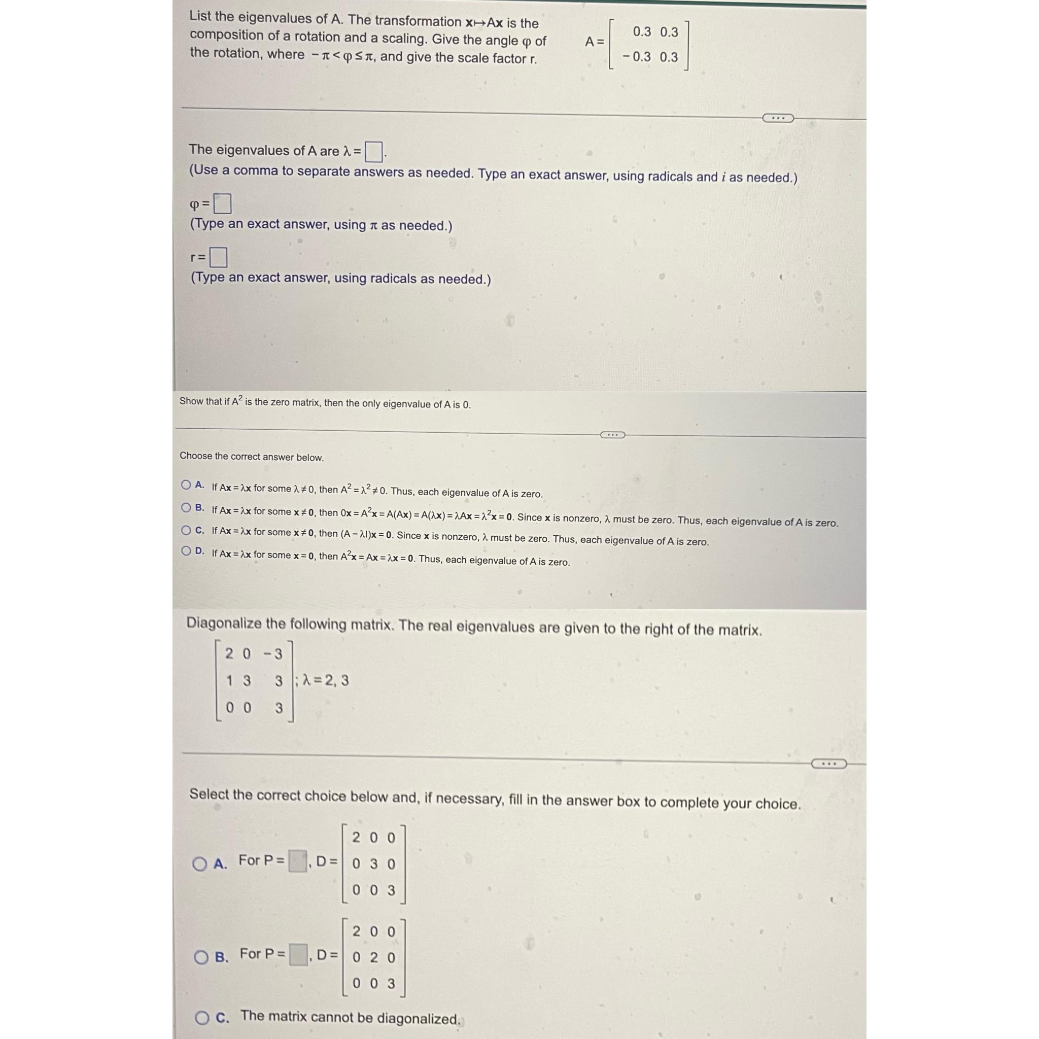 Solved Please answer all the questions in the image.List the | Chegg.com