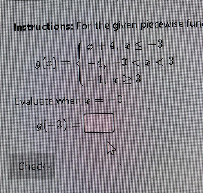 Solved Instrumions: For the given piecewise fun | Chegg.com