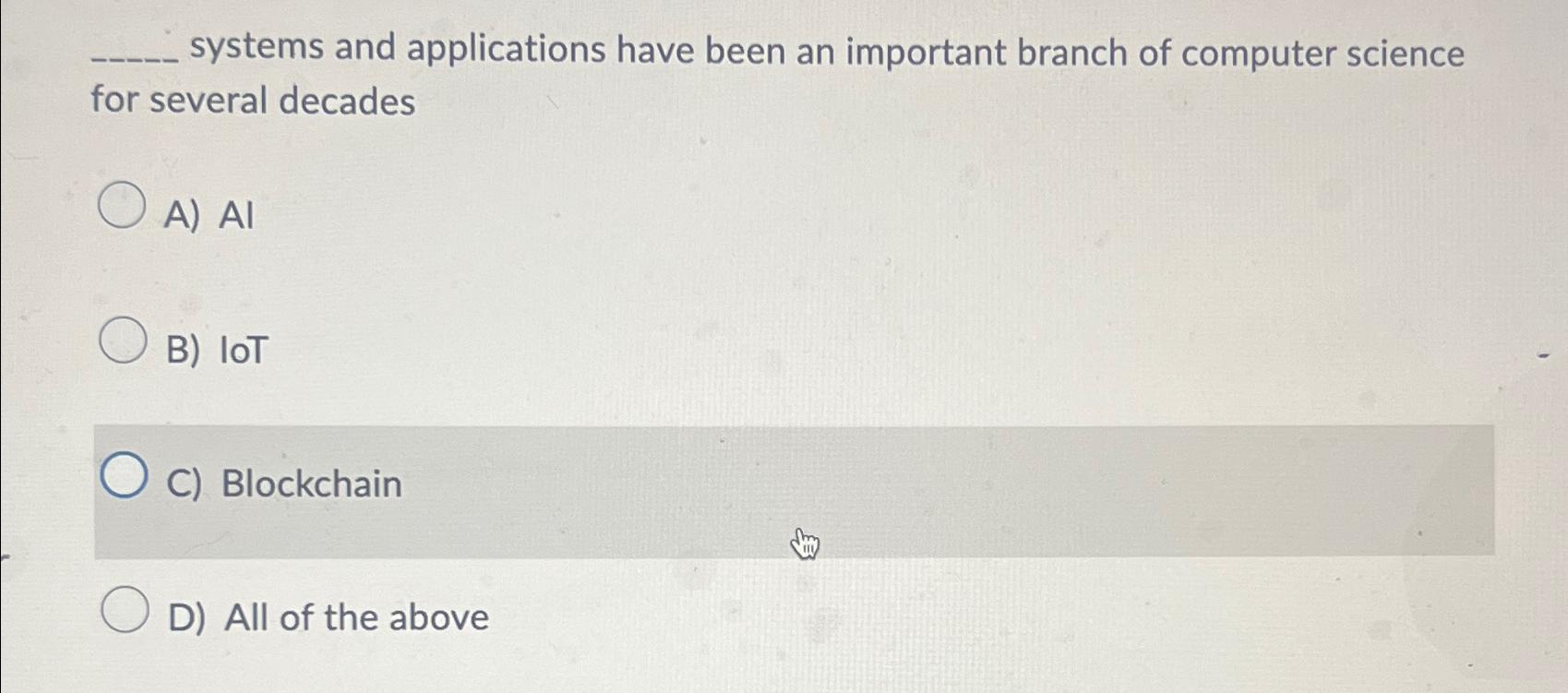 Solved systems and applications have been an important | Chegg.com