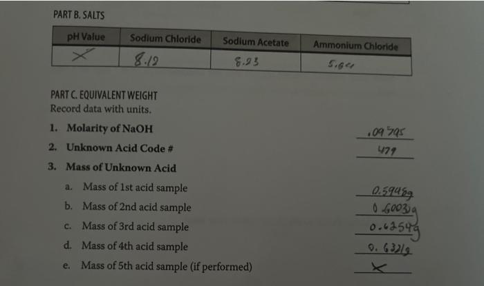 8. Show your work to calculate the percent ionization | Chegg.com