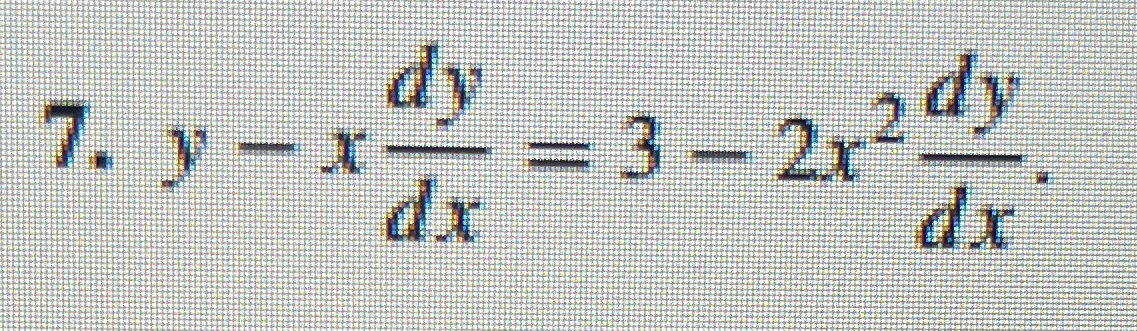 Solved For Problems 1-11, ﻿solve the given differential | Chegg.com