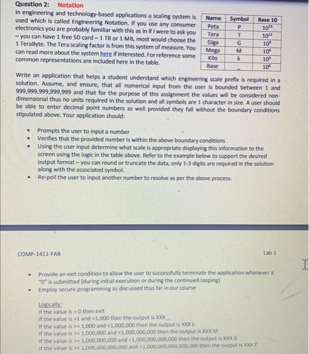 Solved In engineering and technology-based applications a | Chegg.com