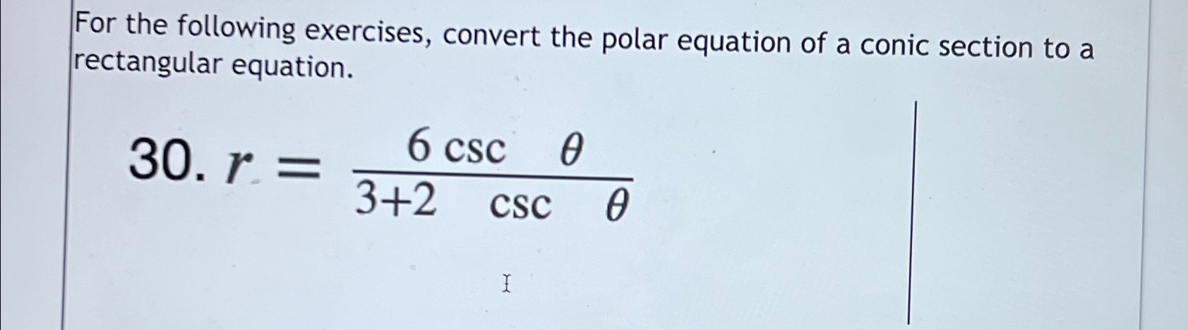 Solved For the following exercises, convert the polar | Chegg.com