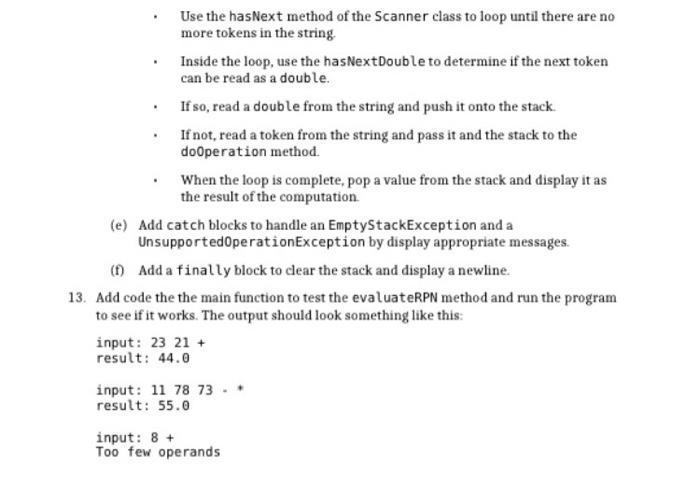 Solved 12. Add a static method to the main class called | Chegg.com