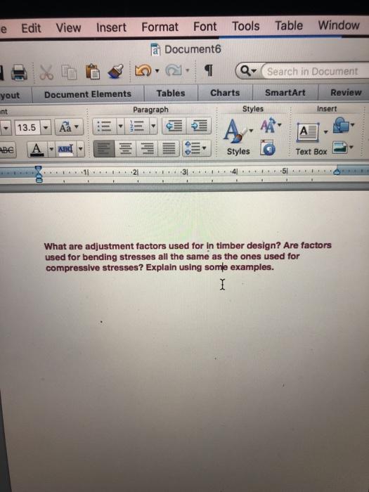 Solved e Edit View Insert Format Font Tools Table Window | Chegg.com