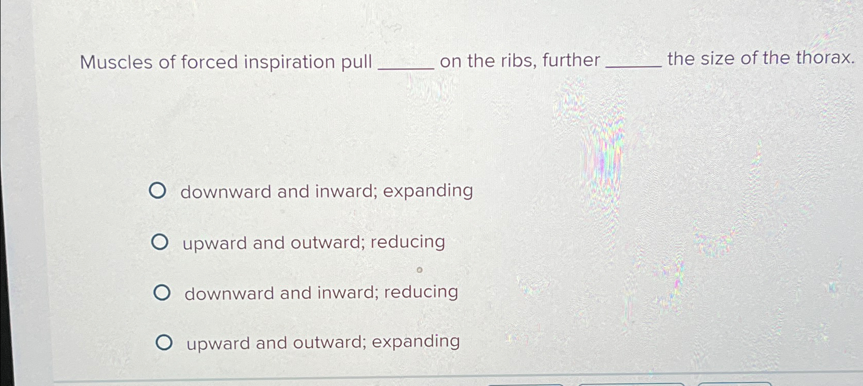 Solved Muscles of forced inspiration pull on the ribs, | Chegg.com