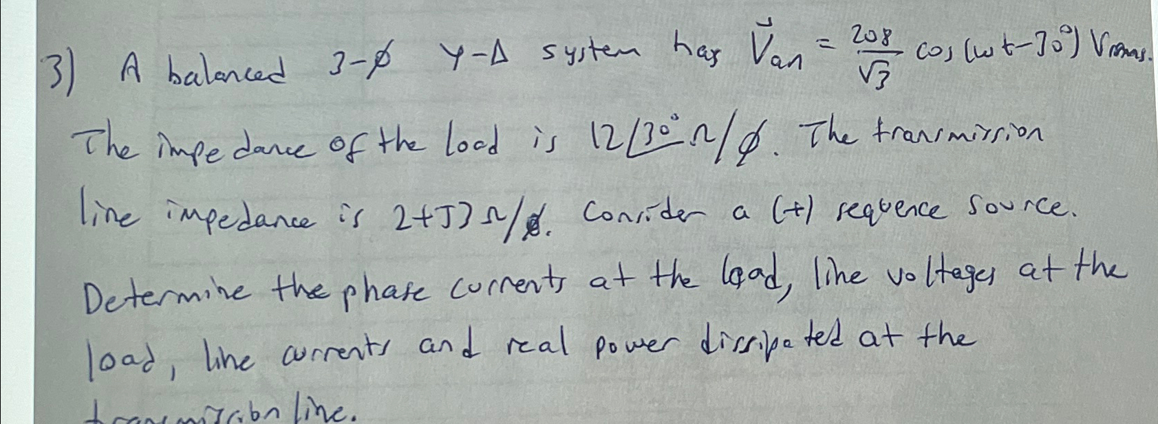 Solved The impe darce of the lood is 12?30°Ωφ. ﻿The | Chegg.com