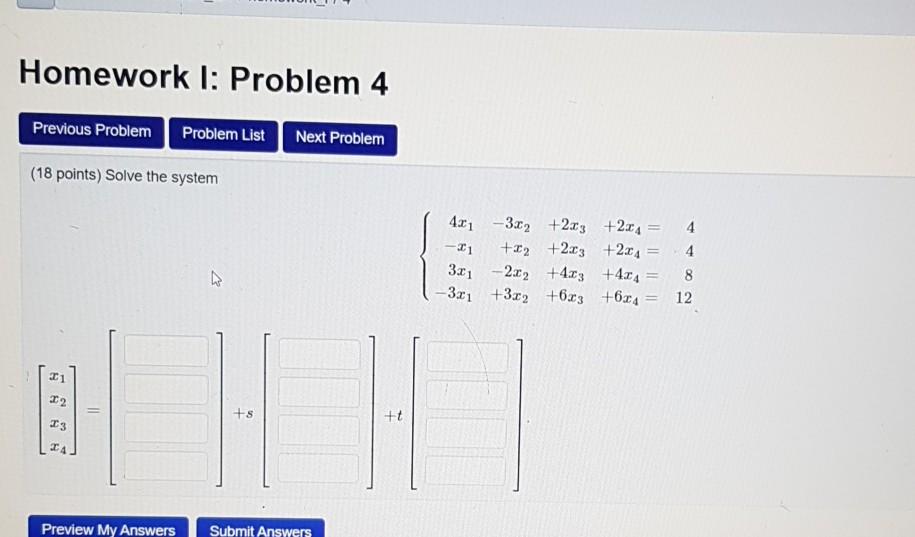 Solved Homework 1 Problem 4 Previous Problem Problem List 2062