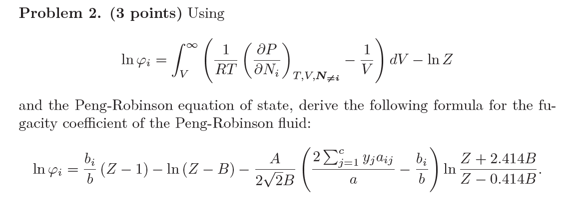 Solved Problem 2. (3 points) | Chegg.com Solved Problem 2. (3 points) | Chegg.com