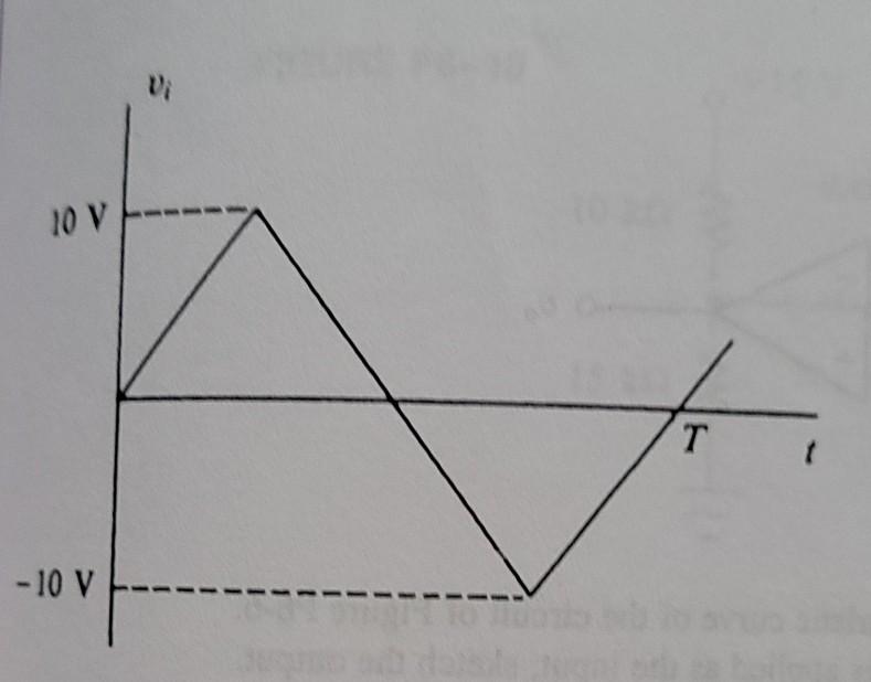 Solved 6-2. a. Sketch the input-output characteristic curve | Chegg.com