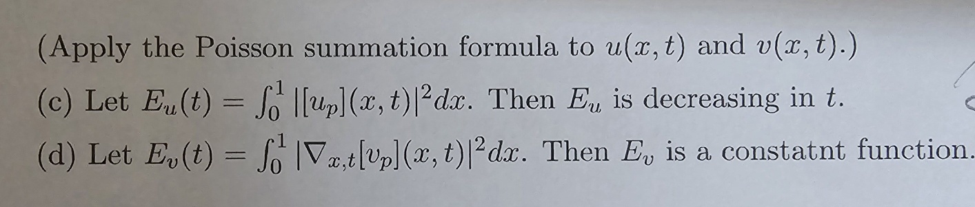 Solved Let f ﻿be a Schwartz function in R. ﻿Consider the two | Chegg.com