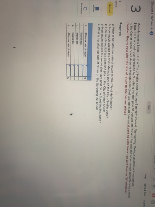 Solved Chapter 1 Homework Saved Help Save & Exit Subm 3 | Chegg.com