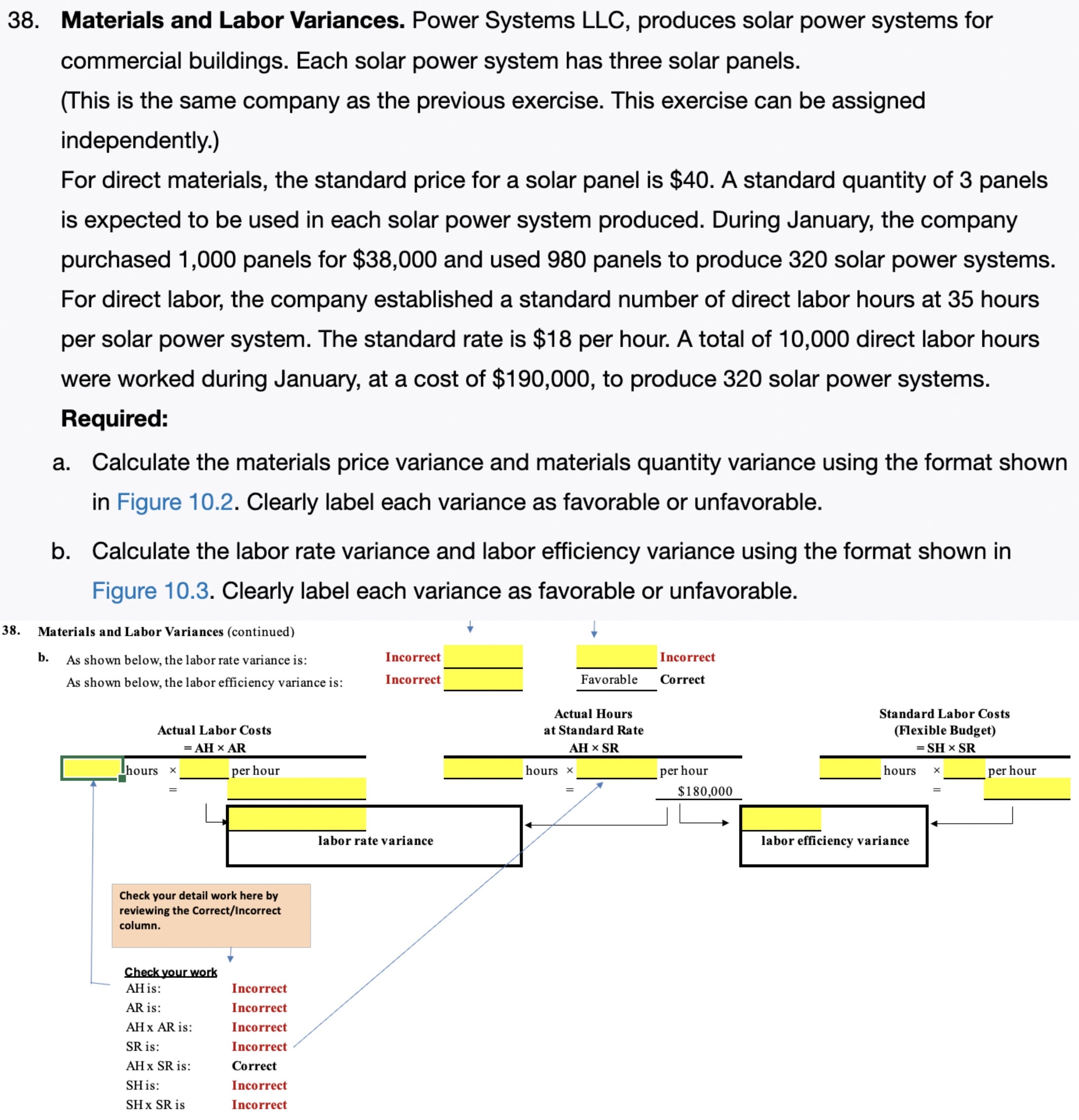 Solved Fill in all the missing data for question 38 (b). | Chegg.com