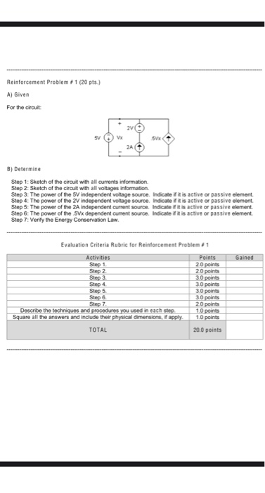 Solved Reinforcement Problem 1(20 pts) A) Given For the | Chegg.com