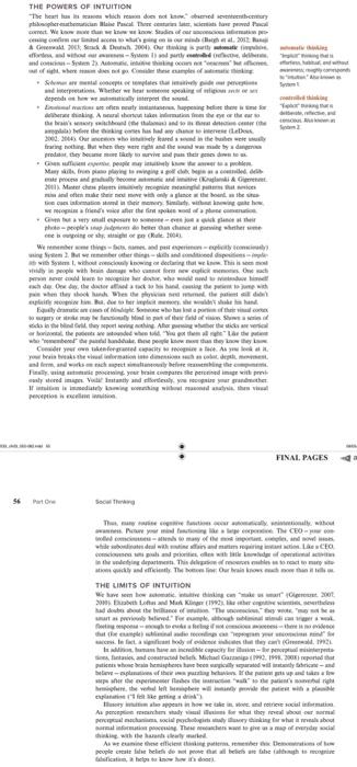 Solved write up a few sentences on when you have benefited | Chegg.com