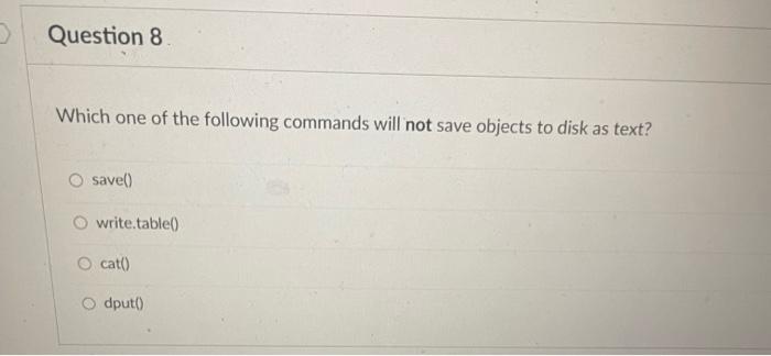 Solved To load a command package and make its commands ready | Chegg.com