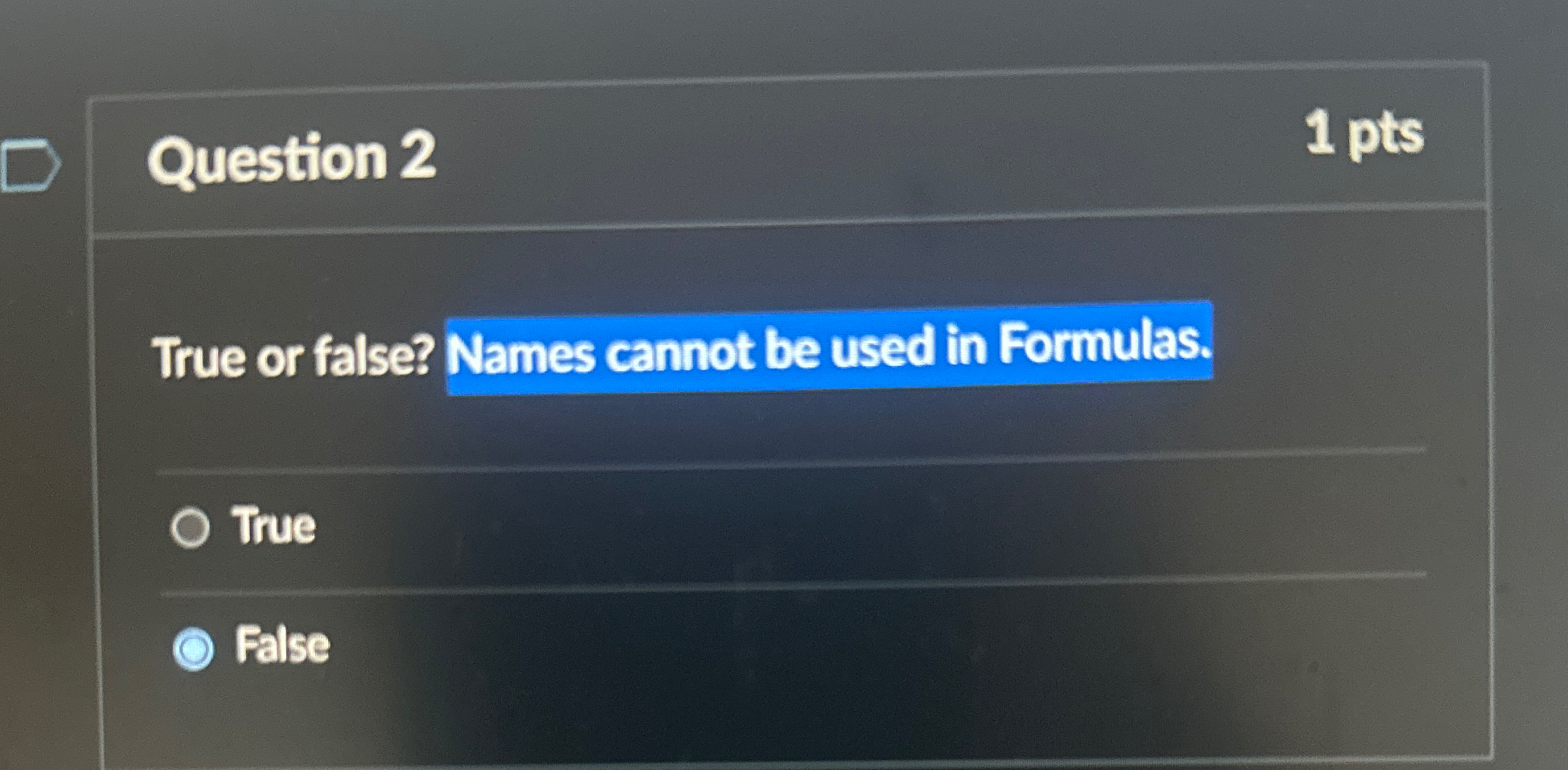 Solved Question 21 ptsTrue or false? Names cannot be used | Chegg.com Solved Question 21 ptsTrue or false? Names cannot be used | Chegg.com