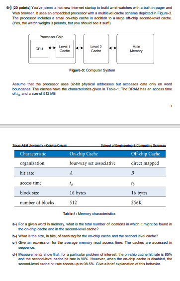 Solved 6-) (20 ﻿points) ﻿You've joined a hot new internet | Chegg.com
