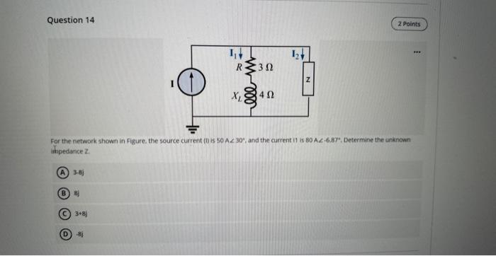 Solved For the network shown in Figure, the source current | Chegg.com