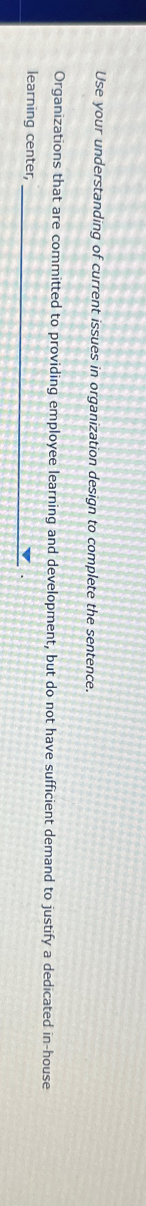 Solved Use your understanding of current issues in | Chegg.com