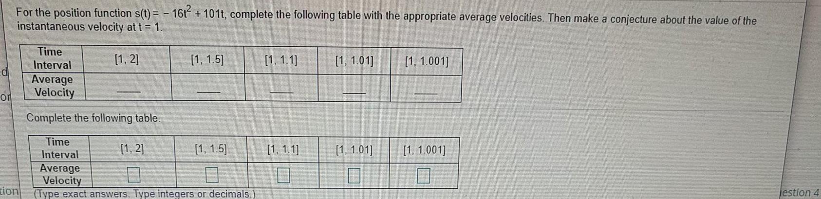 Solved Consider The Position Function Representing The