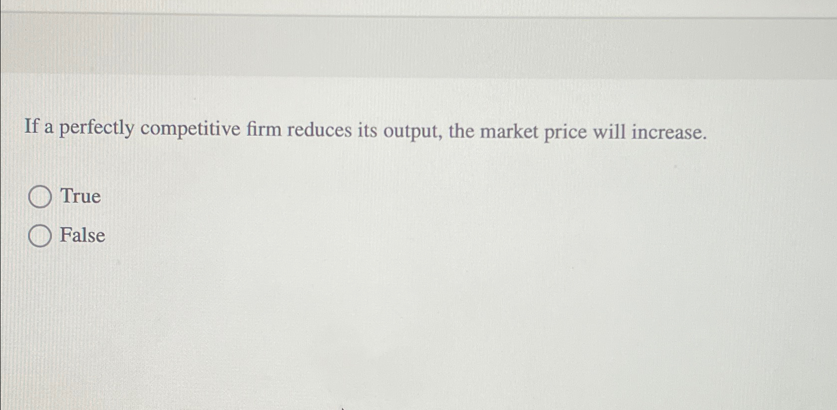 Solved If a perfectly competitive firm reduces its output, | Chegg.com