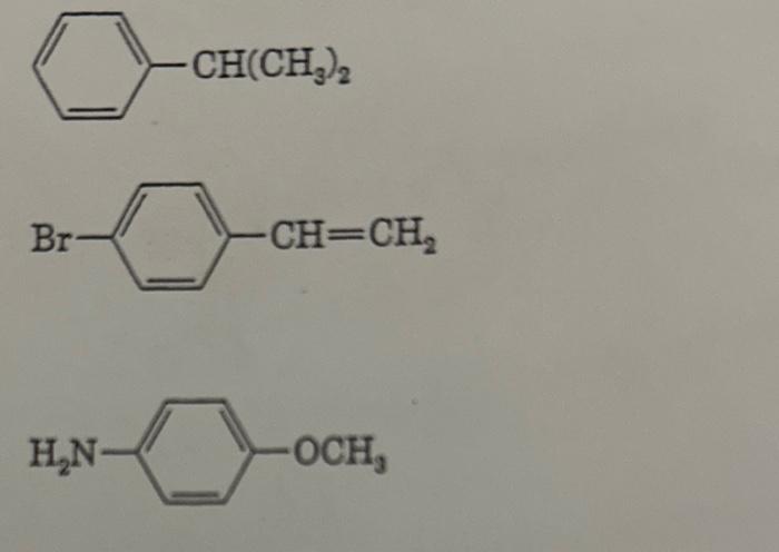 Solved what are the names of these structures? aromatic | Chegg.com