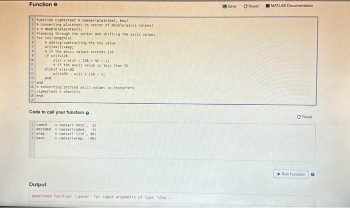 MATLAB CODING ! what am i missing from my answer? how | Chegg.com