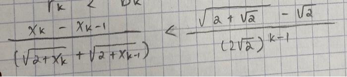 Solved show thatin a complete ordered field, define Xn | Chegg.com
