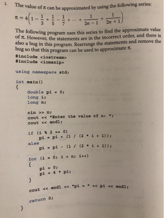 Solved 2. The value of t can be approximated by e value of | Chegg.com