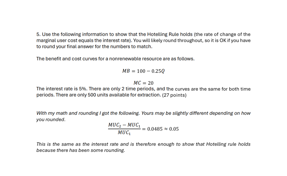 Solved Use the following information to show that the | Chegg.com