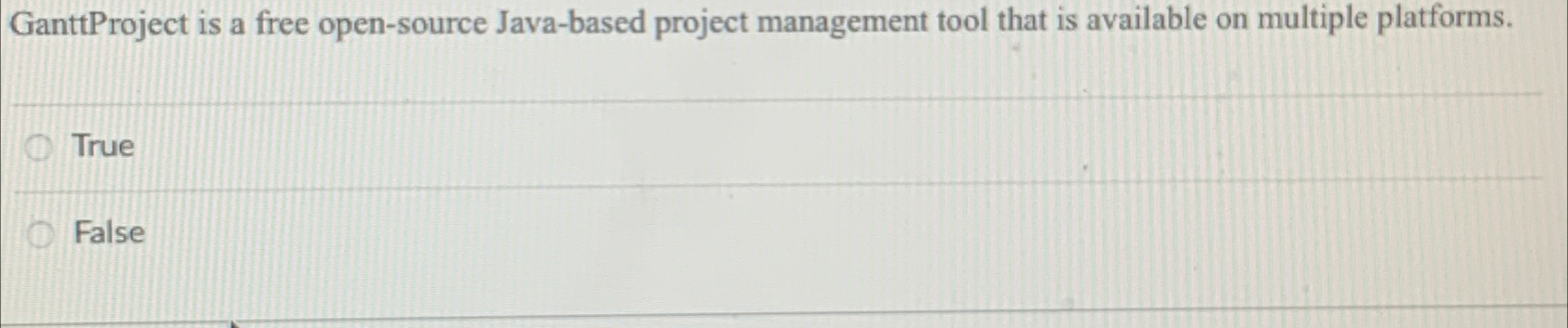 Solved Ganttproject Is A Free Open Source Java Based Project 0077