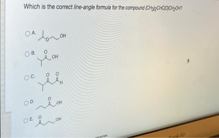 Solved Which is the correct line-angle formula for the | Chegg.com