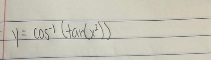 Solved differentiate using the appropriate rules: y= | Chegg.com