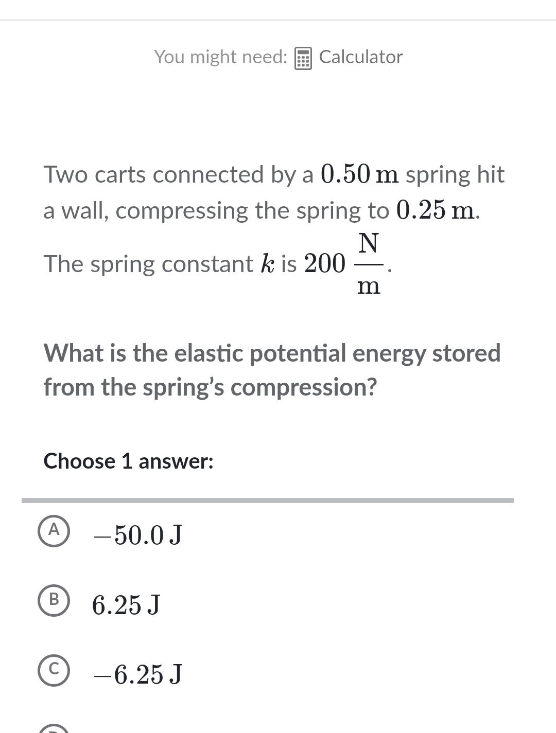 Solved You might need: 凅 Calculator\\nTwo carts connected by | Chegg.com