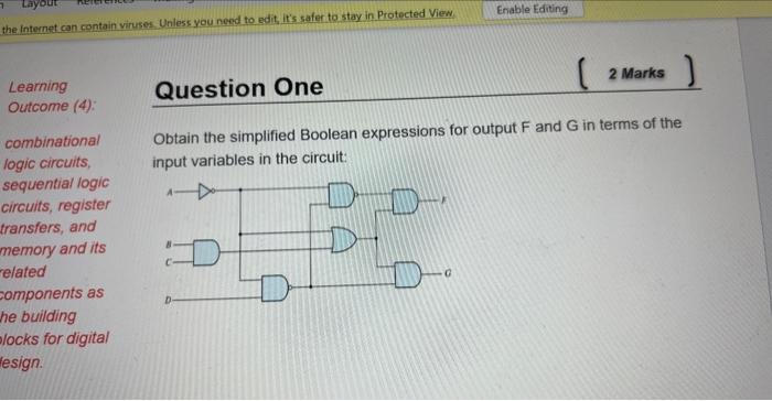 Solved combinational Obtain the simplified Boolean | Chegg.com