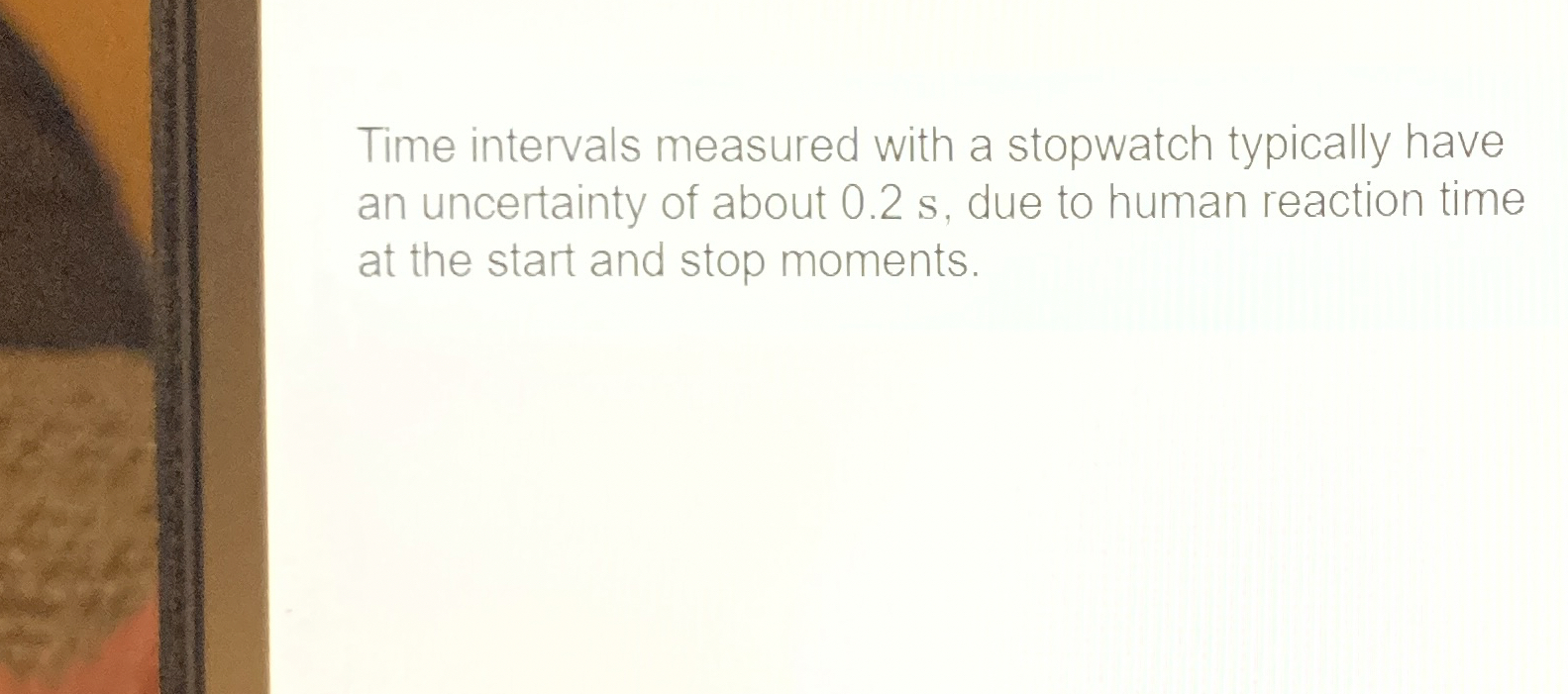 Solved Time intervals measured with a stopwatch typically | Chegg.com