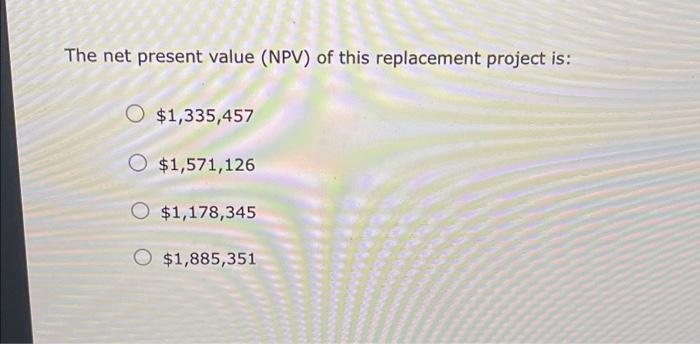 Solved Johnson Co. is considering replacing an existing | Chegg.com