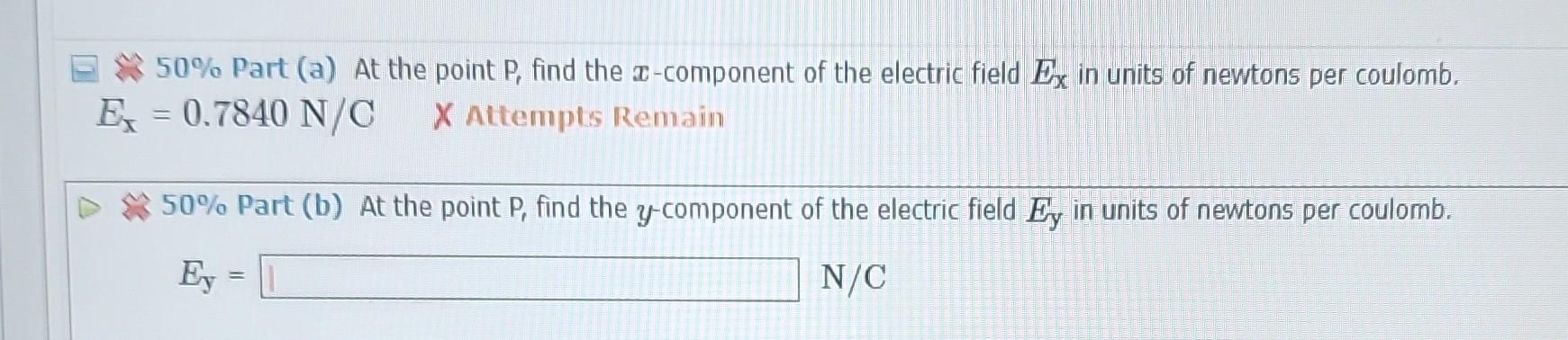 Solved (11\%) Problem 7: Charge q1=7.5nC is located at the | Chegg.com